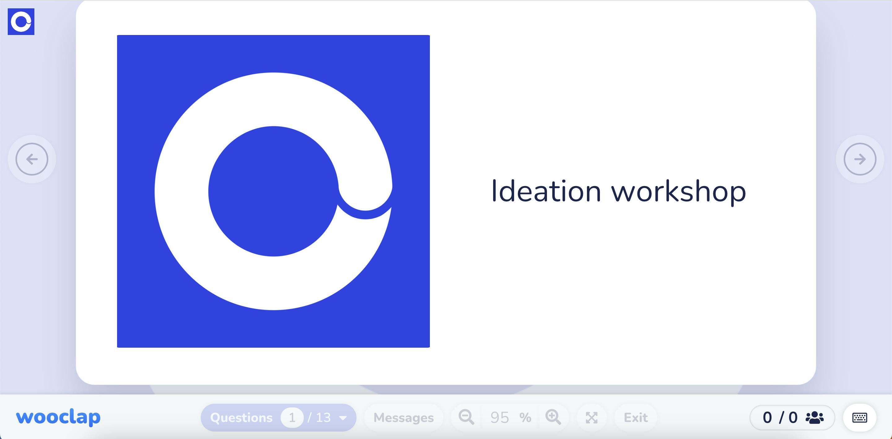Ready to use ideation workshop template!